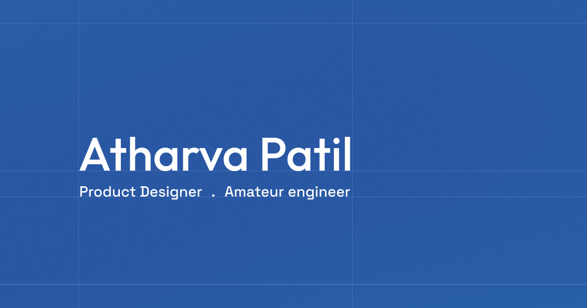 Work - Atharva Patil